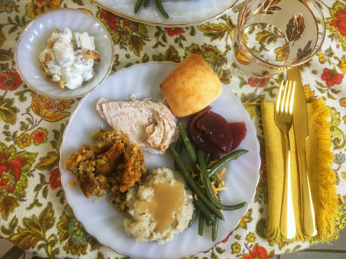 1963 Thanksgiving Menu – Quaint Cooking