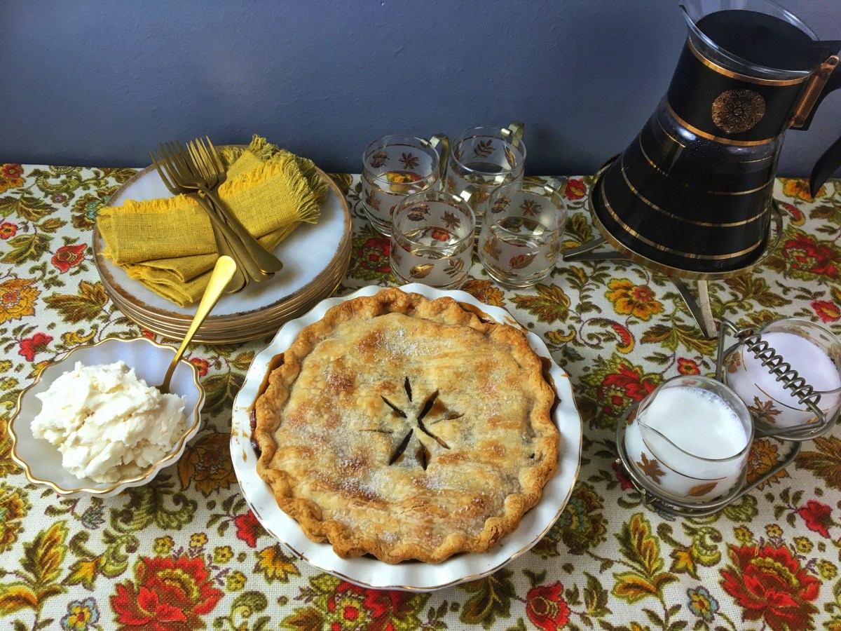 1963 Thanksgiving Menu: The Dessert – Quaint Cooking