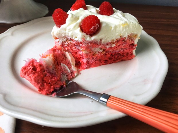 Gelatin Diaries: Raspberry Angel Cake Dessert – Quaint Cooking