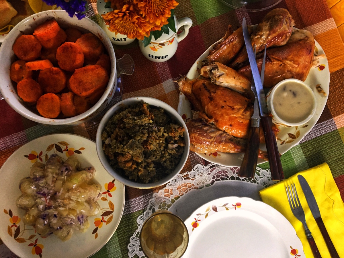 1958 Thanksgiving Menu – Quaint Cooking