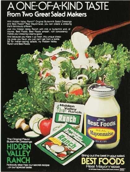 The History of Ranch Dressing – Quaint Cooking