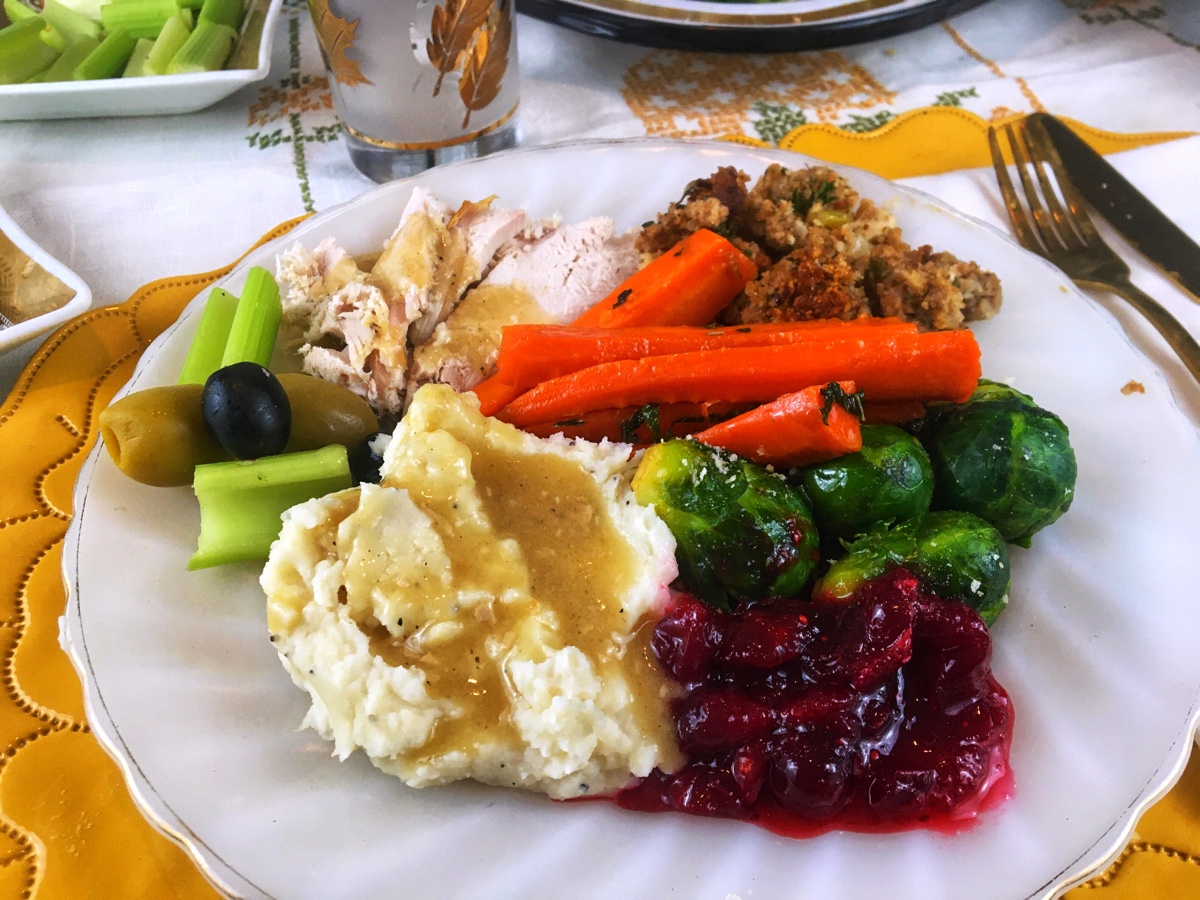 1958 Thanksgiving Menu – Quaint Cooking