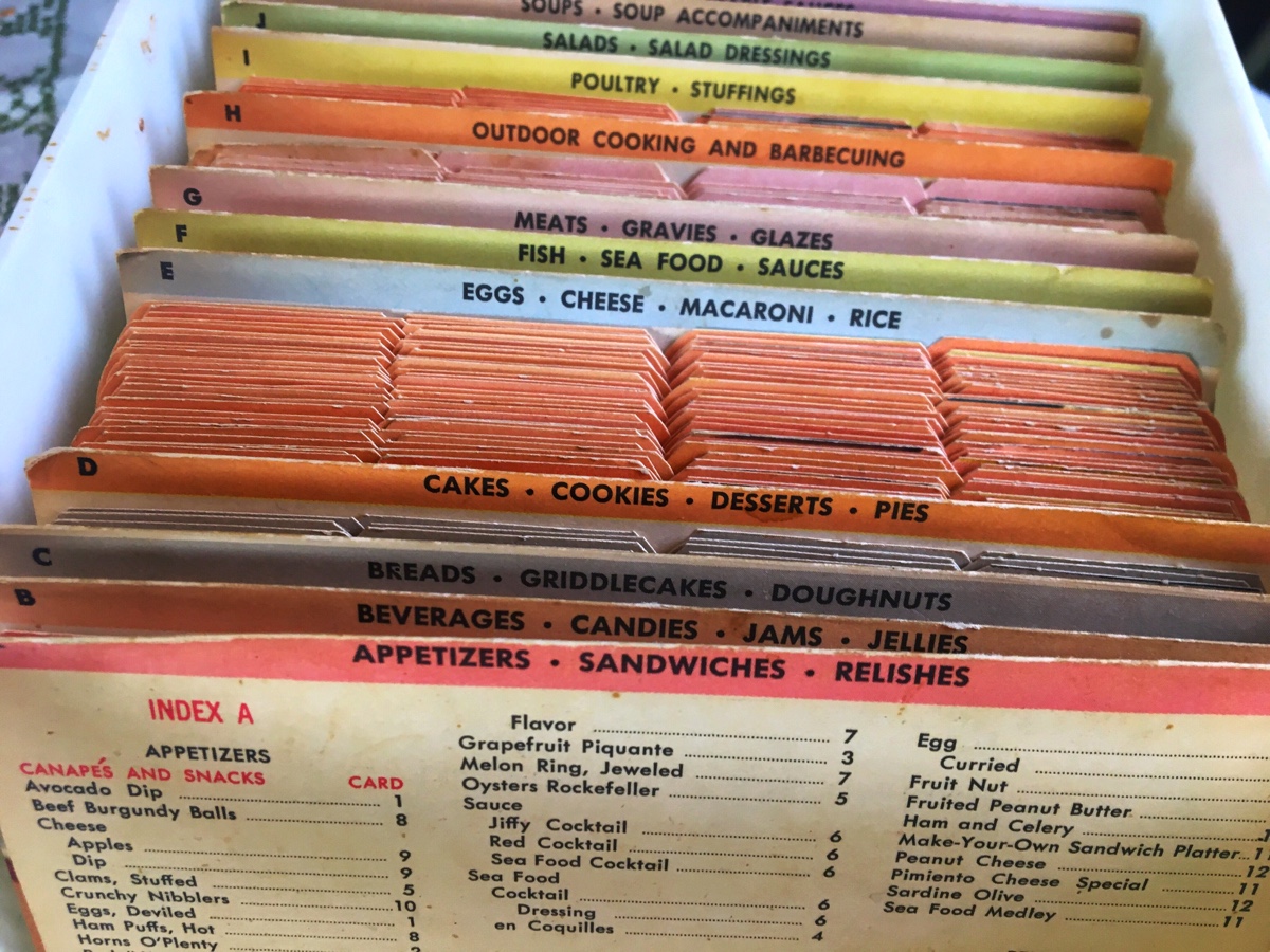 1958 Thanksgiving Menu – Quaint Cooking