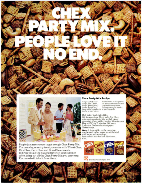 The History of (Chex) Party Mixes – Quaint Cooking